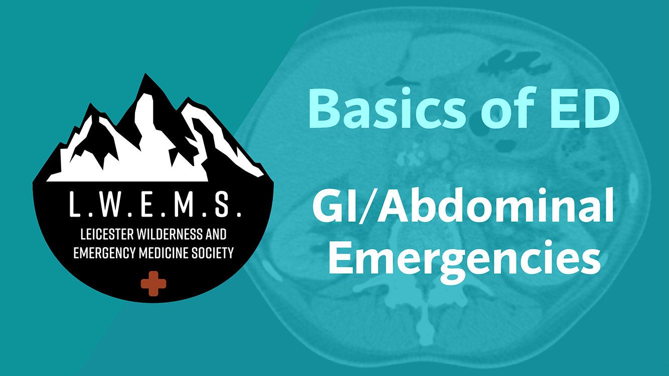 Basics of ED - Gastrointestinal Emergencies | LWEMS